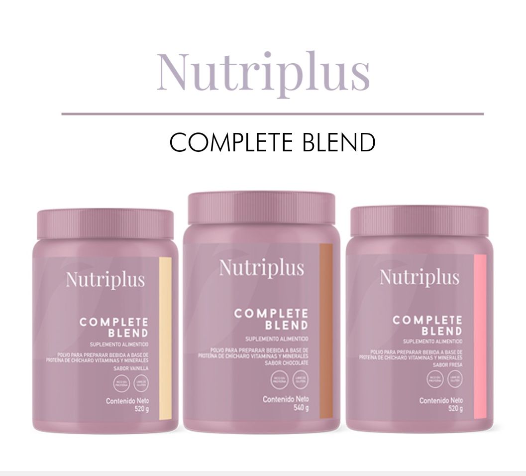 NUTRIPLUS Complete Blend - proteína. – FARMASI GUATEMALA